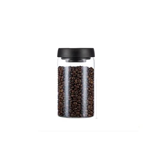 SPERKY Coffee Containers Food Coffee Beans Storage Bottles Jars with Cover Plastic Vacuum Sealed Tank Storage Press and Exhaust Storage