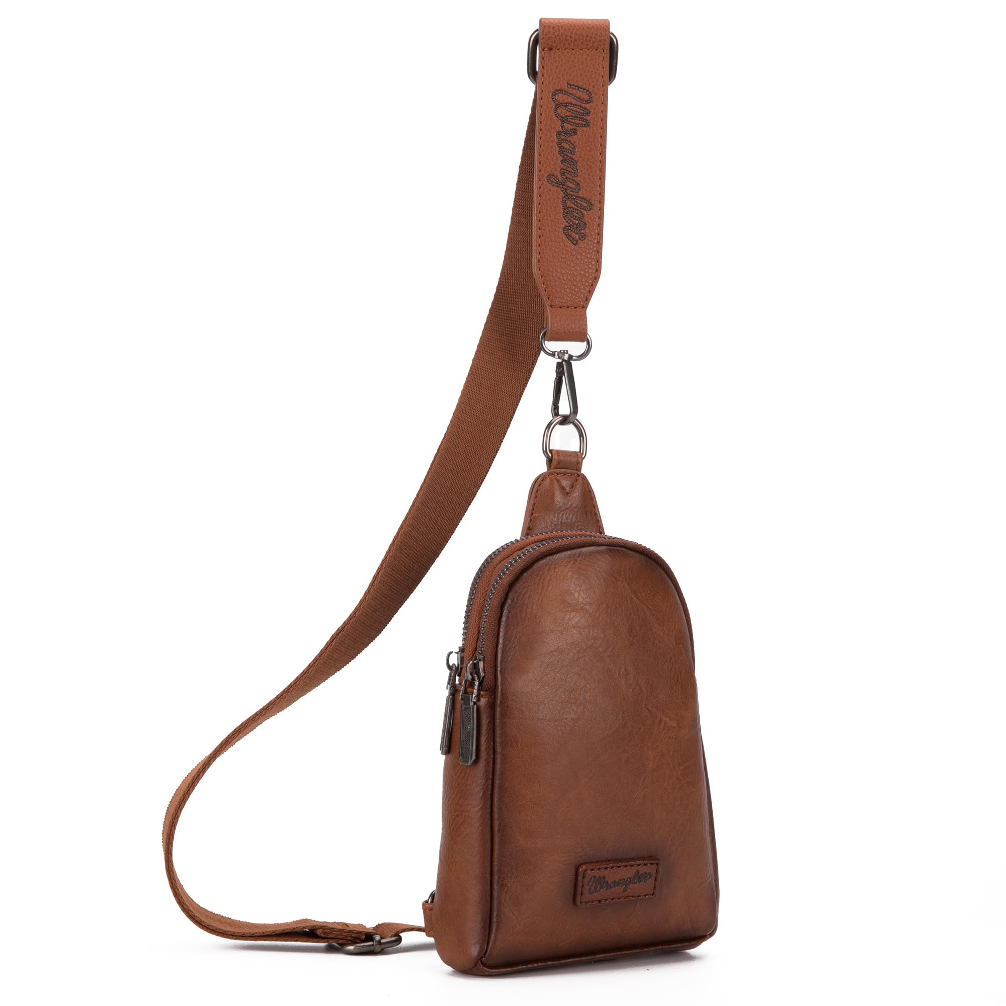 Wrangler Small Sling Bag for Women Crossbody Bags Fanny Pack Chest Bag,WG87-210ABR