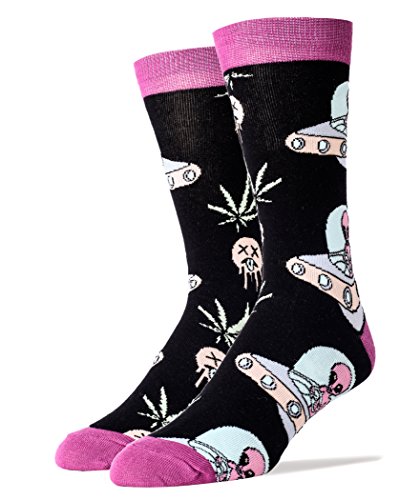 Oooh Yeah Socks ! Mens Crew Spaced Oot