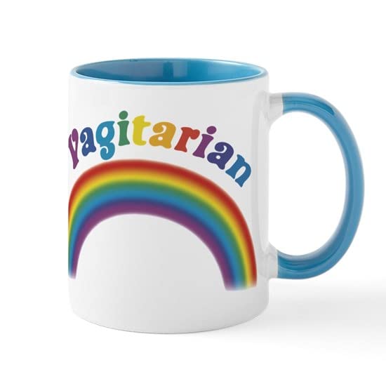 CafePress Vagitarian Mug Ceramic Coffee Mug, Tea Cup 11 oz
