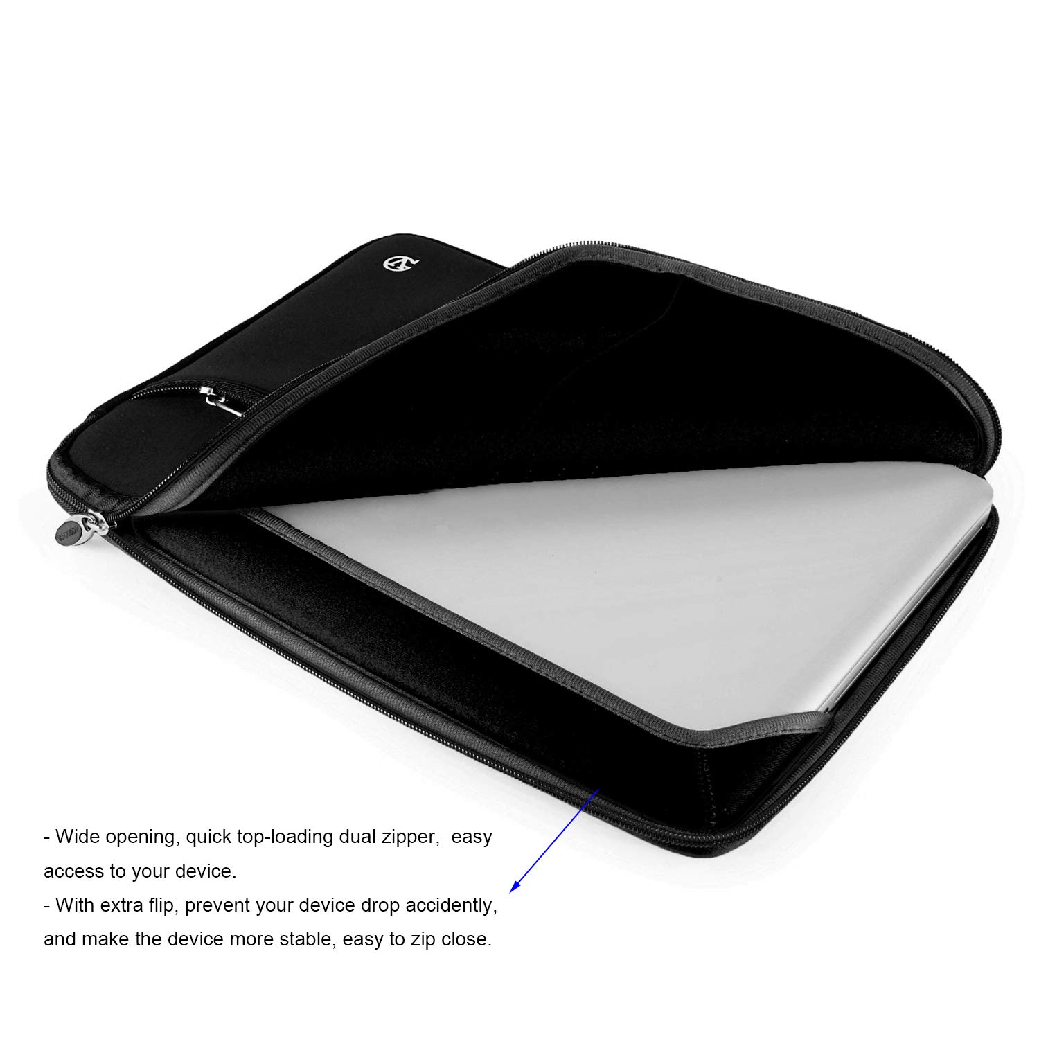 17 17.3 in Laptop Sleeve Compatible with MSI Creator Z17, CreatorPro X18, CreatorPro Z17, Crosshair 17, GE76 Raider, GP76 Leopard