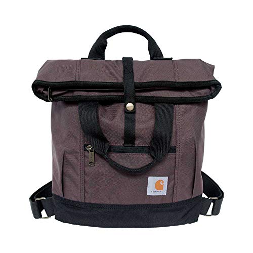 Carhartt Legacy Women's Hybrid Convertible Backpack Tote Bag, Wine