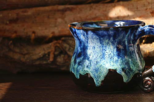 Coffee mug, pottery mug, Unique mug, 21 Oz, handmade ceramic mug, coffee lover, coffee mug pottery, Personalized mug, unique gift