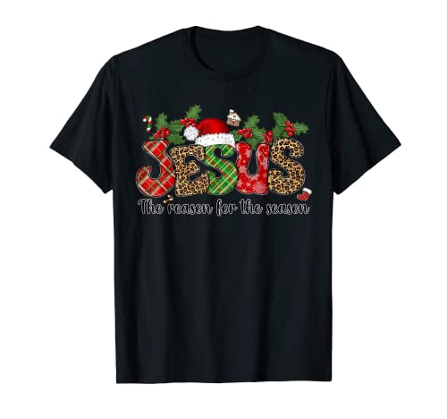 Jesus The Reason For The Season Christ Xmas Stocking Stuffer T-Shirt