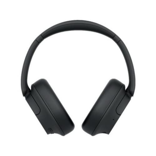 Sony WHCH720N Wireless Over The Ear Noise Canceling Headphones with 2 Microphones (Black) Bundle with Bluetooth Locator Keychain (2 Items)