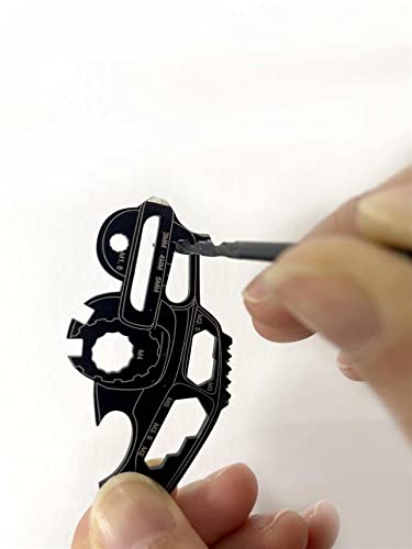 16 in 1 Multi Functional Key Chain Tool - Multitool Bottle Box Opener Tactical Keychain Useful Cool Keychains Car Accessories Men - All in One Tools Multitool - Best Function Survival Gear