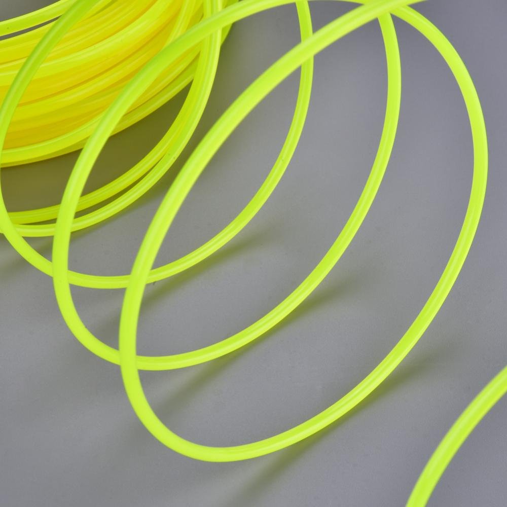 Round Grass Trimmer Line for Lawn Mower Brush Cutter Grass Trimmer Strimmer(Yellow 3.0mm*15m)