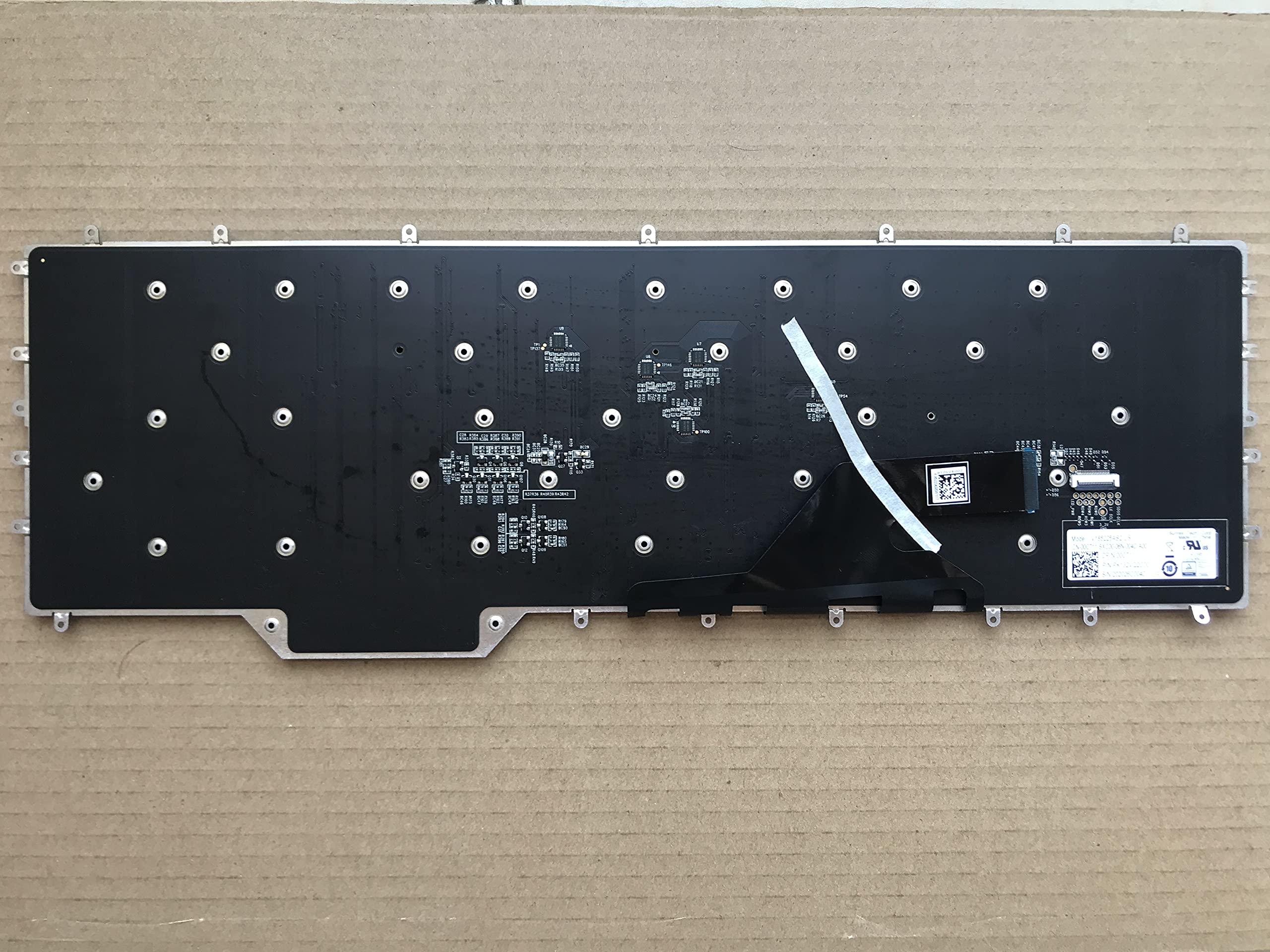 Original New for Dell Alienware Area 51M R2 Gaming Laptop 17.3" Per-Key RGB Keyboard Backlit US Black