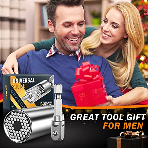 Gifts for Men, Universal Socket, Camping Accessories, Cool Gadgets Tools for Men, Gifts for Him, Boyfriend, Dad, Husband, Grandpa, Unique Birthday Gifts for Men Who Have Everything