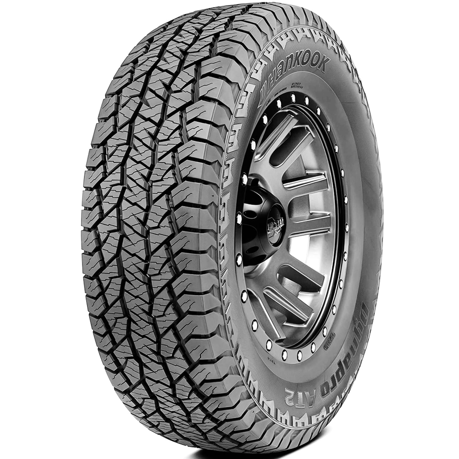 HANKOOK 255/60-18 Dynapro AT2 RF11 All Terrain Tire 660AB 108T 255 60 18