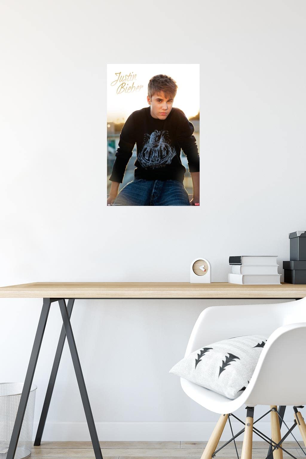 Trends International Justin Bieber - Twilight Wall Poster, 14.725" x 22.375", Premium Unframed Version
