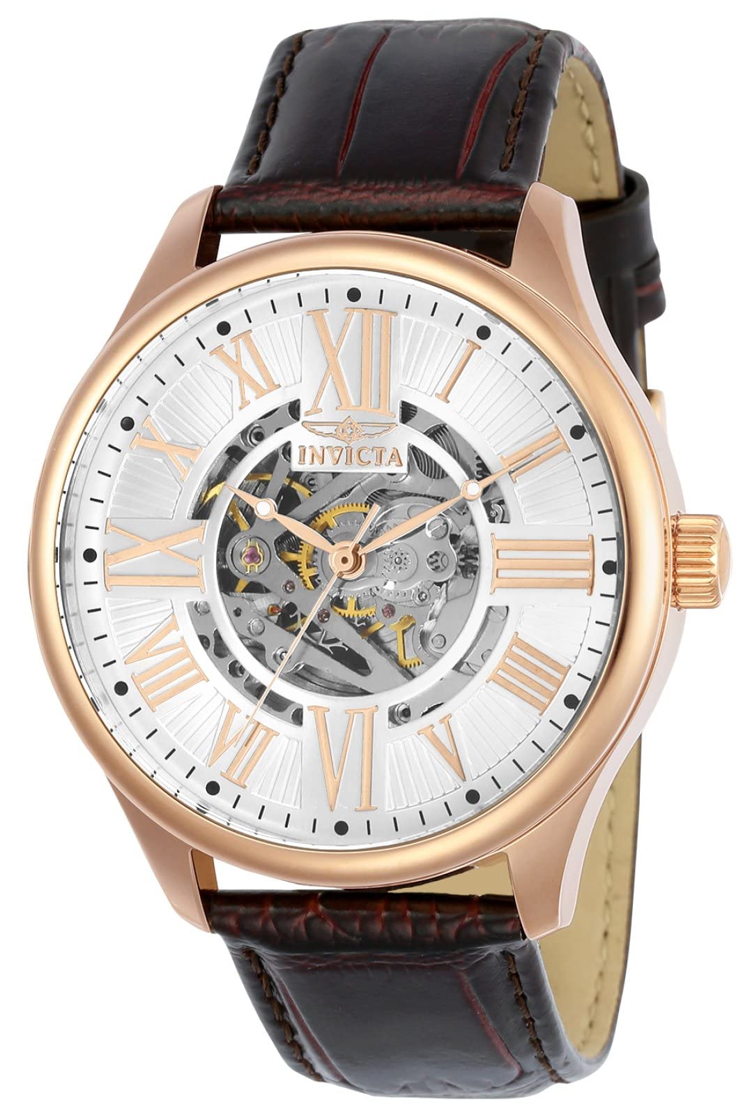 Invicta Men's 22569 Vintage Analog Display Automatic Self Wind Brown Watch