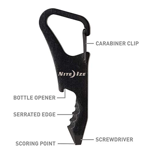 Nite Ize DoohicKey ClipKey Key Tool - Black