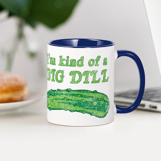 CafePress I'm Kind Of A Big Dill Mugs Ceramic Coffee Mug, Tea Cup 11 oz
