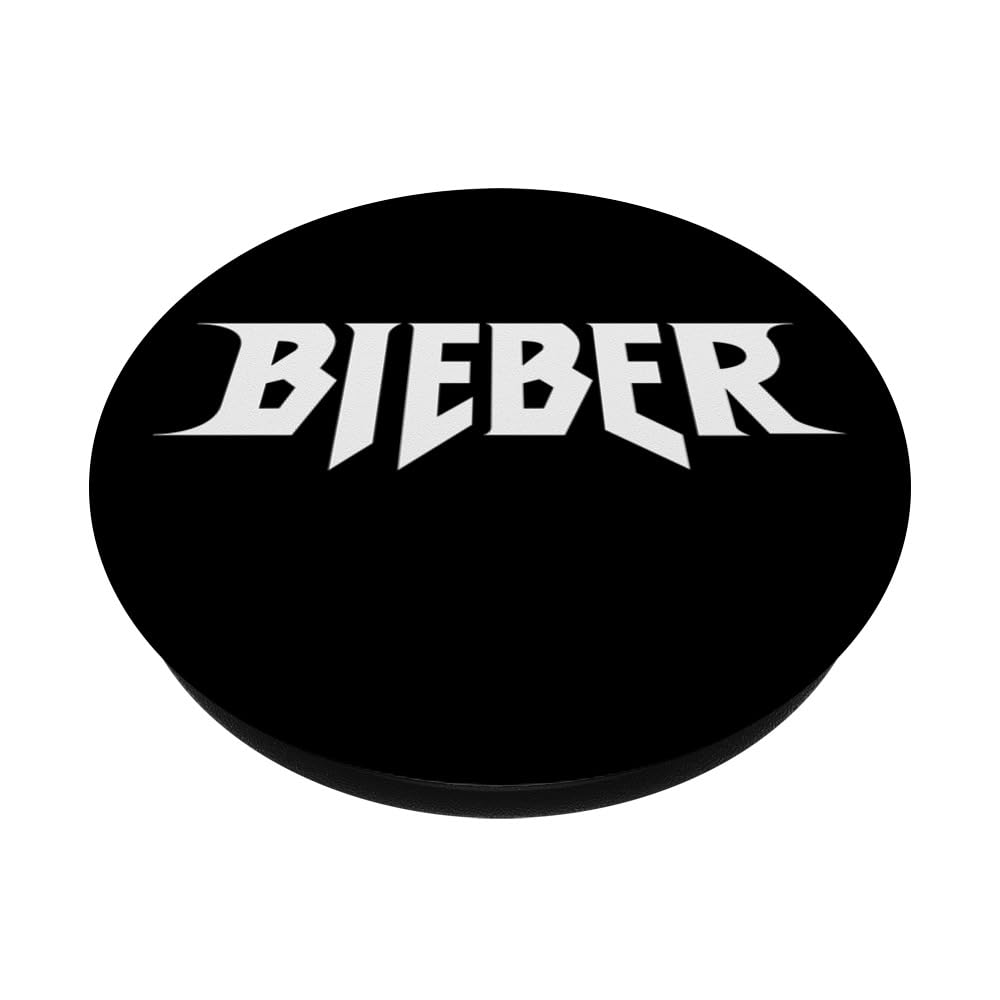Justin Bieber Black Stand for Smartphones and Tablets PopSockets Standard PopGrip