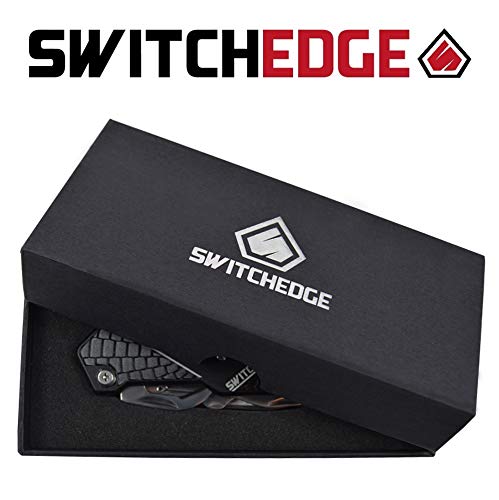 SWITCHEDGE 14 Tools in One Black Pocket Knife