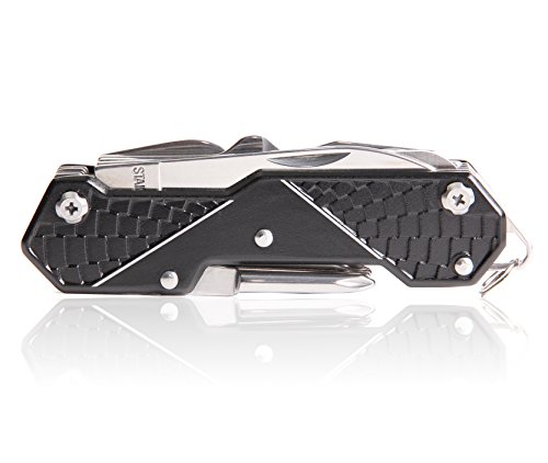 SWITCHEDGE 14 Tools in One Black Pocket Knife