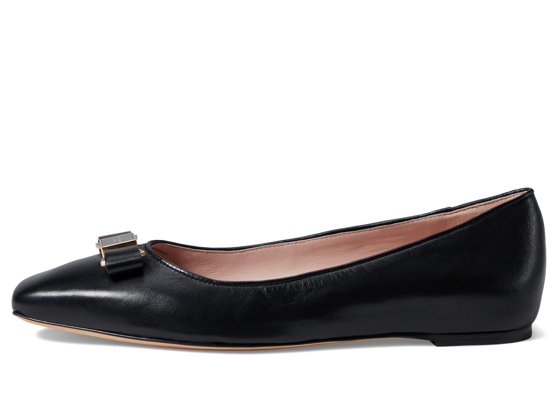 kate spade new york Women's Bowdie Ballet Flat, Black, 8