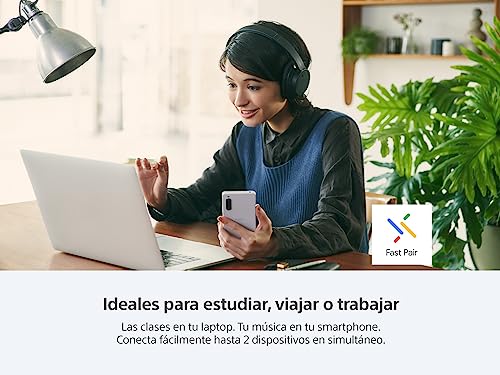 Sony WH-CH720NB Noise Canceling Wireless Bluetooth Headphones - Built-in Microphone - up to 35 Hours Battery Life and Quick Charge - Black - International Version
