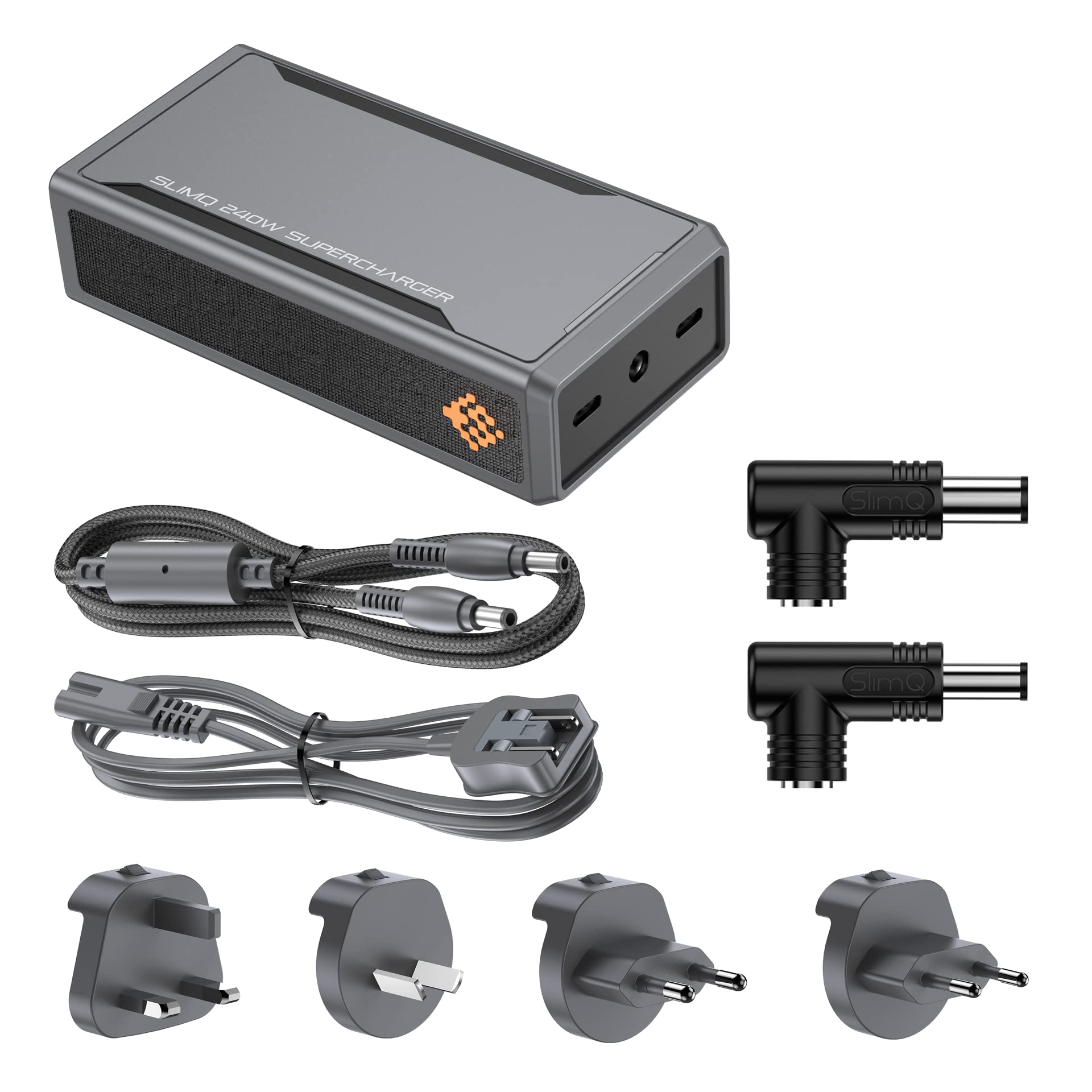 240W 230W GaN AC Adapter & USB C Fast Charger - Gaming Laptop Charger for Dell Alienware M17 M16 M15 M14 R1 R2 R3 R4 R5 M17X R2 R3 M18X Area-51m R2 G5 G7 G15 M6400 M6500 and More...(+Dell Adapter)