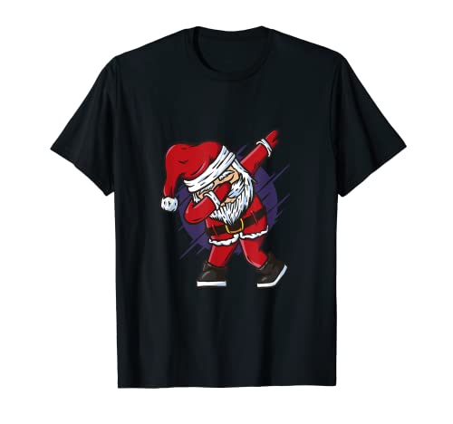 Funny Christmas Stocking Stuffer Santa Dabbing Xmas T-Shirt