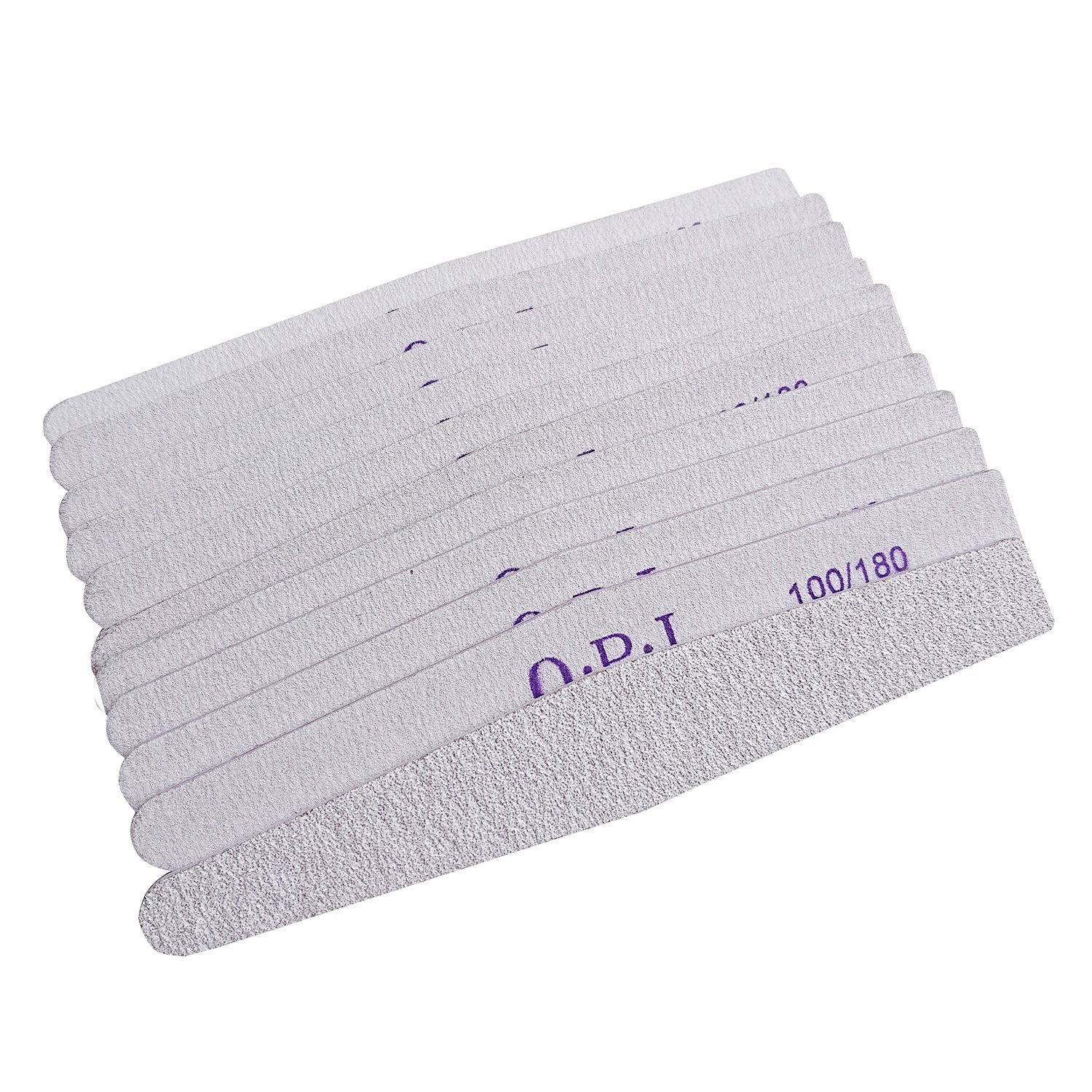 15 Pcs Nail Files Double Sided Emery Board Grit 100 180 Grit Nail File Apply Nail Art DIY.