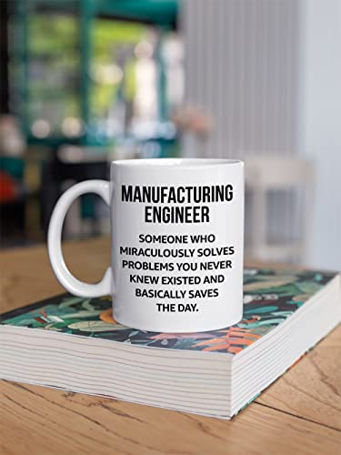 Funny Definition Mug, Manufacturing Engineer, Engineer Graduation, Engineering Graduates, Christmas, Sarcastic Mugs, Gag Gifts for Students Graduating from College University Mug 11oz 15oz