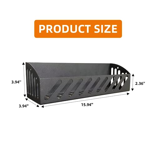 NAFCOOL Magnetic Spice Fridge Rack Shelf Organizer for Refrigerator, 2 Packs Moveable Magnetic Seasoning Organizer Shelves Kitchen Gadgets for Refrigerator Microwave Coffee Maker Washer, 15.95β Long