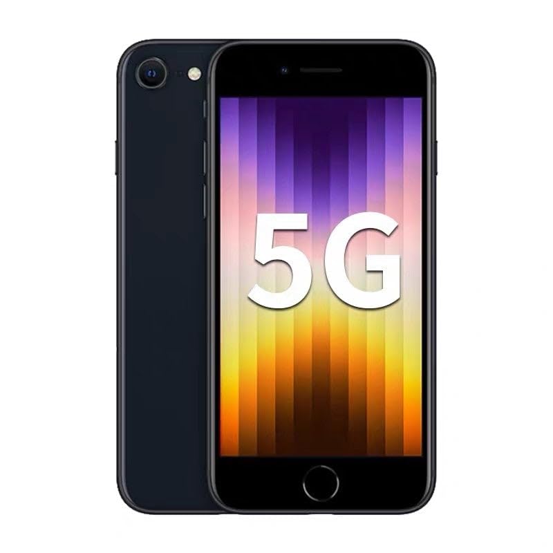 Original Apple iPhone SE 2022 SE3 A15 Bionic Chip 4G RAM 64GB/128GB/256GB ROM 4.7" 12MP Camera Fingerprint Unlocked Phone Simple Set/White / 64G|4GB
