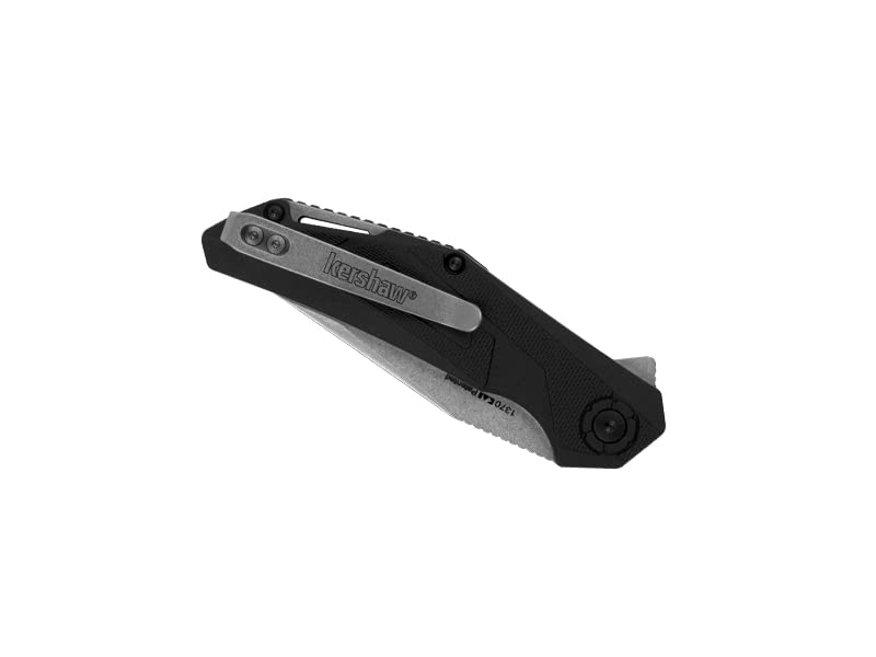 Kershaw Camshaft Pocket Knife; 3" 4Cr14 Steel Blade; SpeedSafe Assisted Folder Opening Knife; Outdoor, ECD
