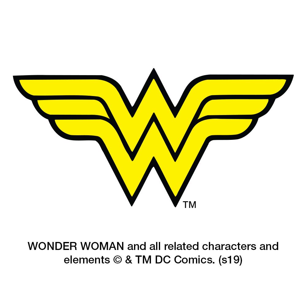 Wonder Woman 80th Warrior Purple Double-Sided Oval Nail File Emery Board Set 4 Pack