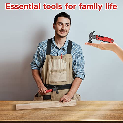 Unique Gifts For Men, WESTELY Multitool, 15 In 1 Survival Gear, 4 Screwdrivers Heads With Magnetic, Lock Function, Multi Tool Camping Gear, Christmas Birthday Gifts For Men, Firefighter Tools