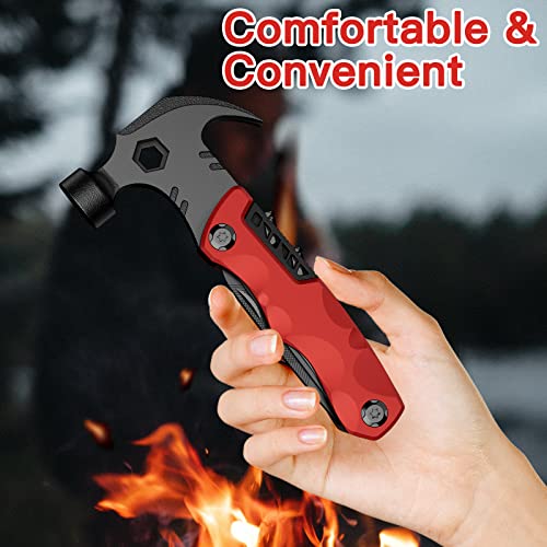 Unique Gifts For Men, WESTELY Multitool, 15 In 1 Survival Gear, 4 Screwdrivers Heads With Magnetic, Lock Function, Multi Tool Camping Gear, Christmas Birthday Gifts For Men, Firefighter Tools