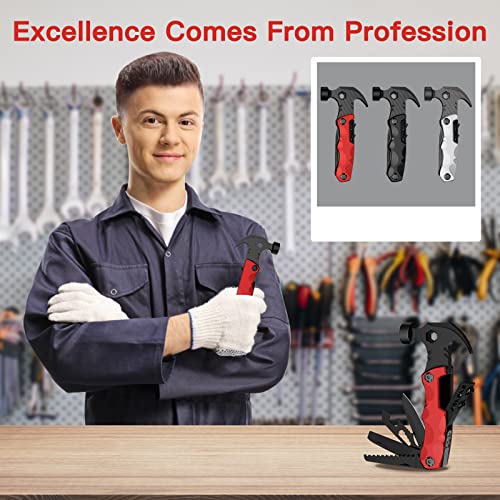 Unique Gifts For Men, WESTELY Multitool, 15 In 1 Survival Gear, 4 Screwdrivers Heads With Magnetic, Lock Function, Multi Tool Camping Gear, Christmas Birthday Gifts For Men, Firefighter Tools