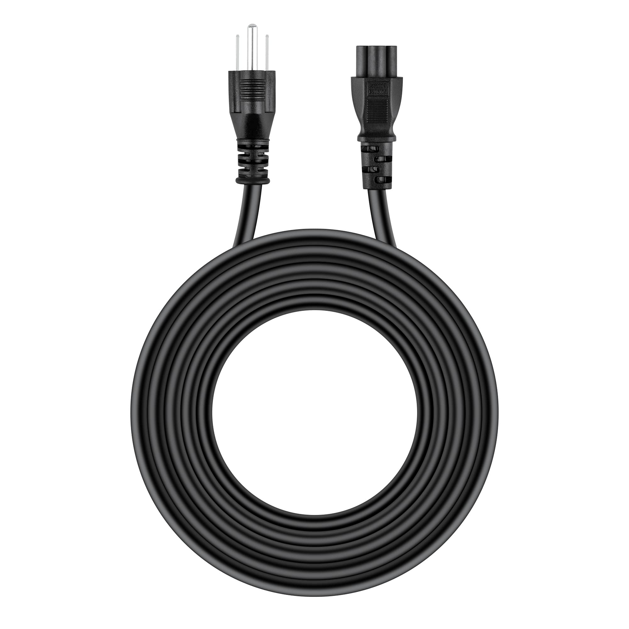 PKPOWER 5ft AC Power Cord for Epson Workforce WF-2850 All-in-One Printer 3-Prong