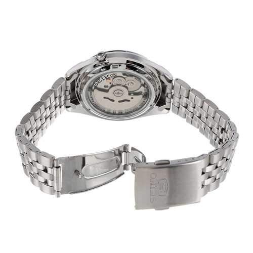 SEIKO Series 5 Automatic White Dial Men's Watch SNK385