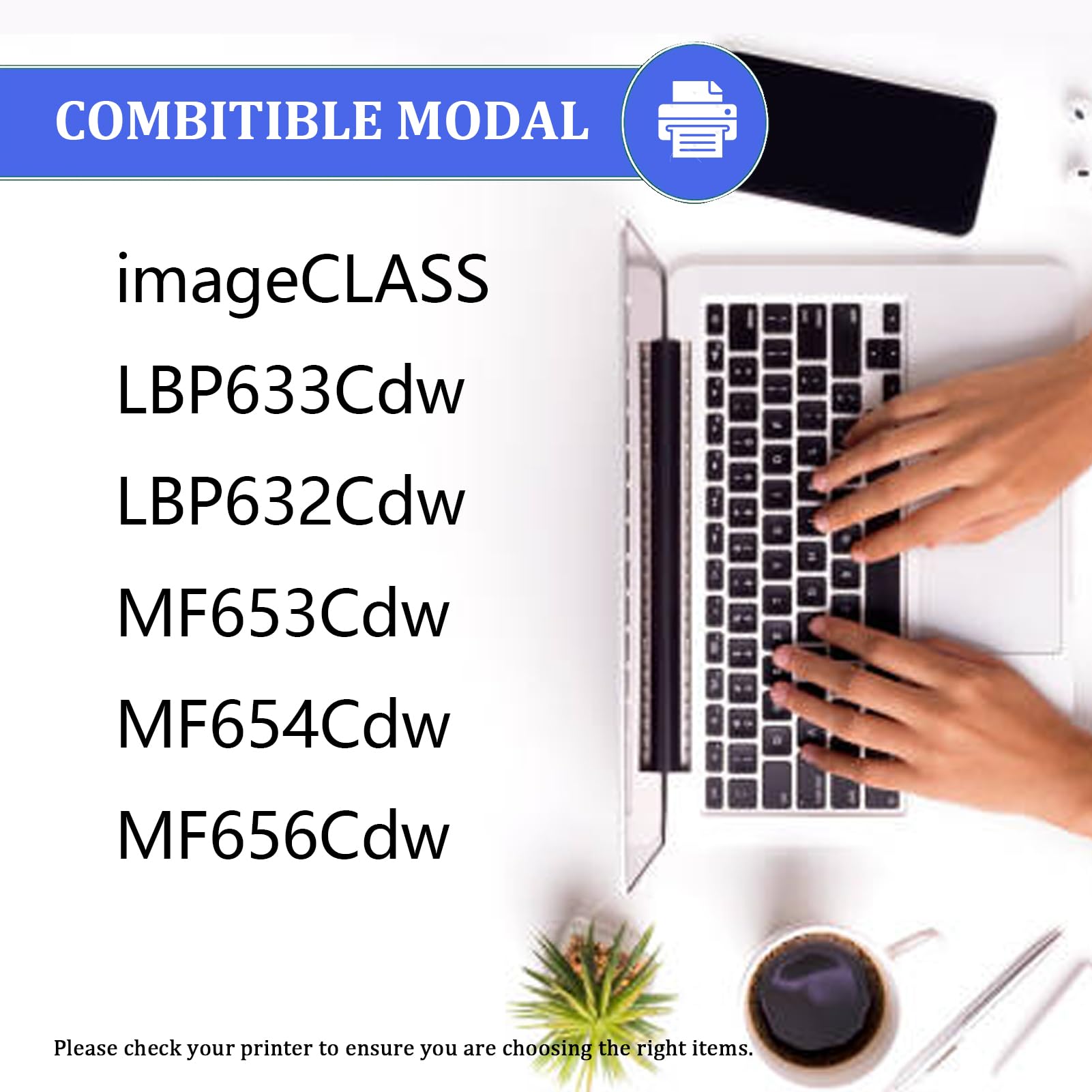 067 067H Toner Cartridges Set Compatible for Canon ImageCLASS LBP633Cdw LBP632Cdw MF653Cdw MF654Cdw MF656Cdw Printers, Replacement for Canon CRG 067 H Toner, 1 Black
