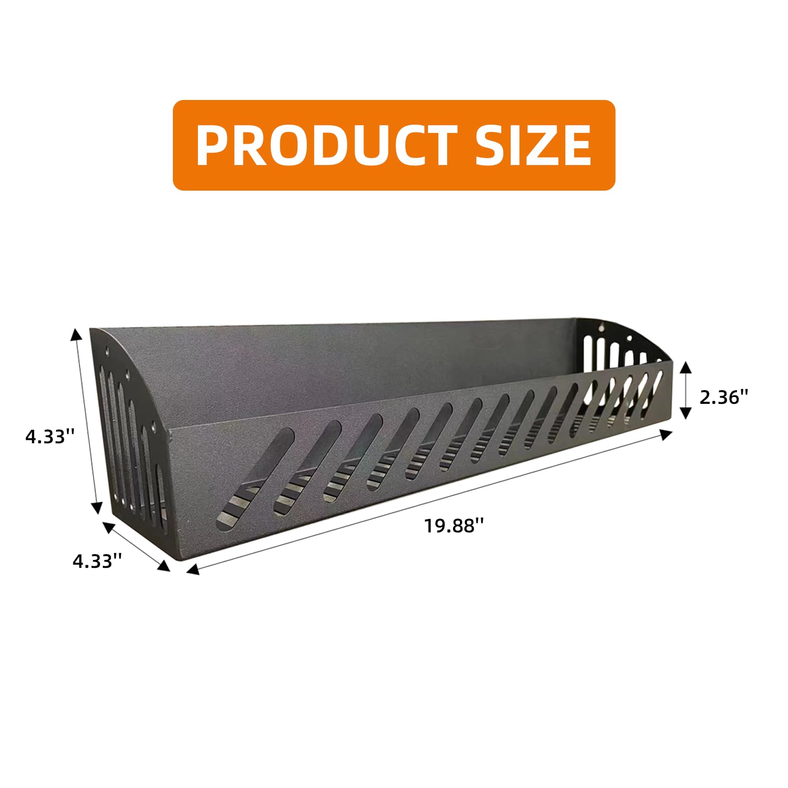 NAFCOOL Magnetic Spice Fridge Rack Shelf Organizer for Refrigerator, 2 Packs Moveable Magnetic Seasoning Organizer Shelves Kitchen Gadgets for Refrigerator Microwave Oven Washer, 19.88” Long