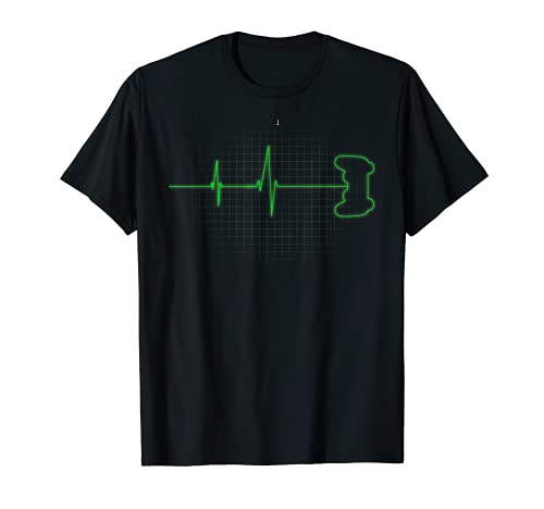 Gamer Heartbeat T Shirt