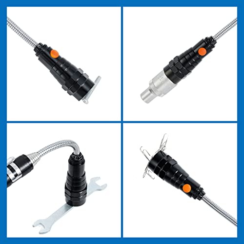 Magnet 3 LED Magnetic Pickup Tool, Telescoping Flexible Extendable Led Flashlights, Gifts for Men Dad Him 9 in 1 Multitool Pen Set, Christmas Gifts Cool Gadgets for Men