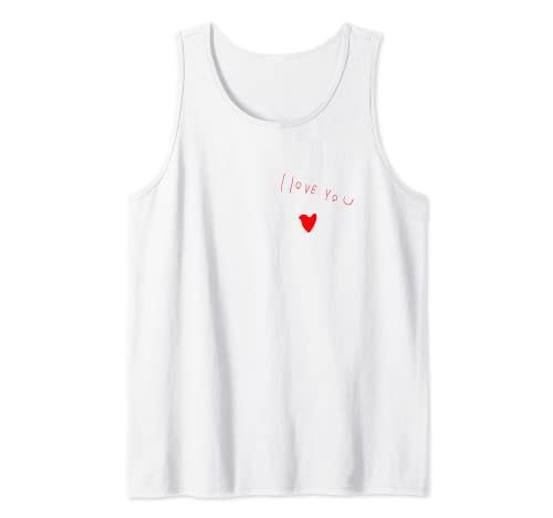 I Love You Tank Top