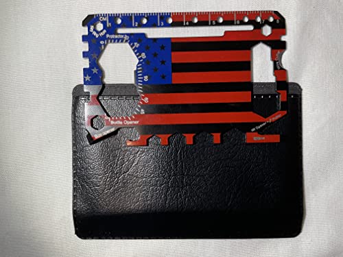 Multi-Purpose Survival Smart Tool - 46 in 1 Credit Card Size Pocket Tool Wallet