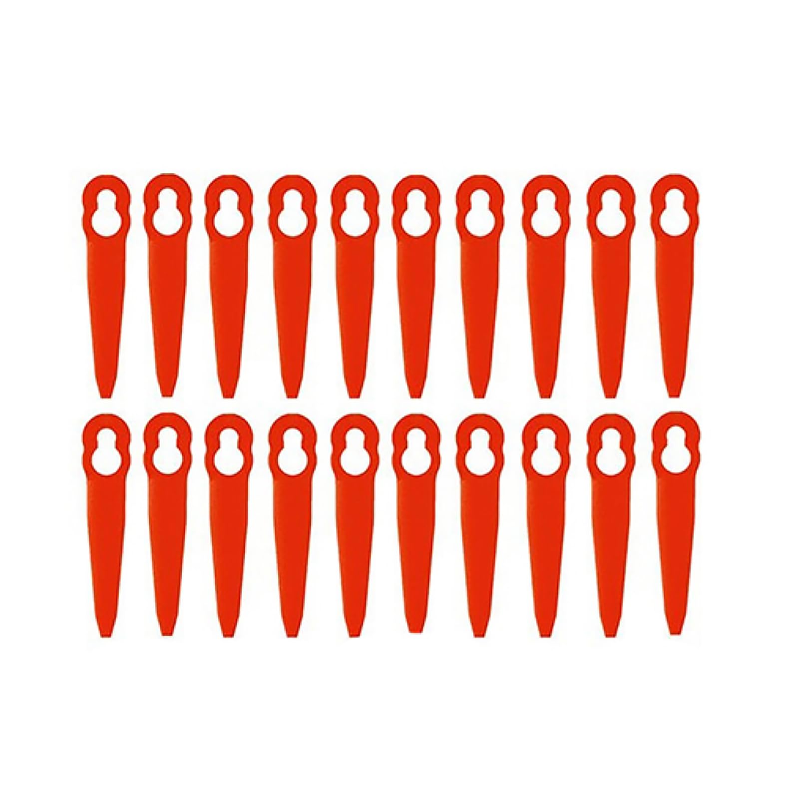 DAGIJIRD 20pcs Plastic Blades Replacement Parts for STIHL FSA 45 Cordless Strimmer Grass Trimmer Head Blades Grass Cutter Blades