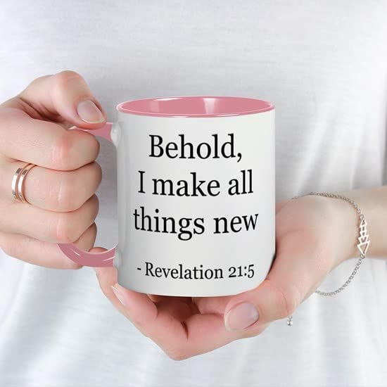 CafePress Revelation 21:5 Mug Ceramic Coffee Mug, Tea Cup 11 oz