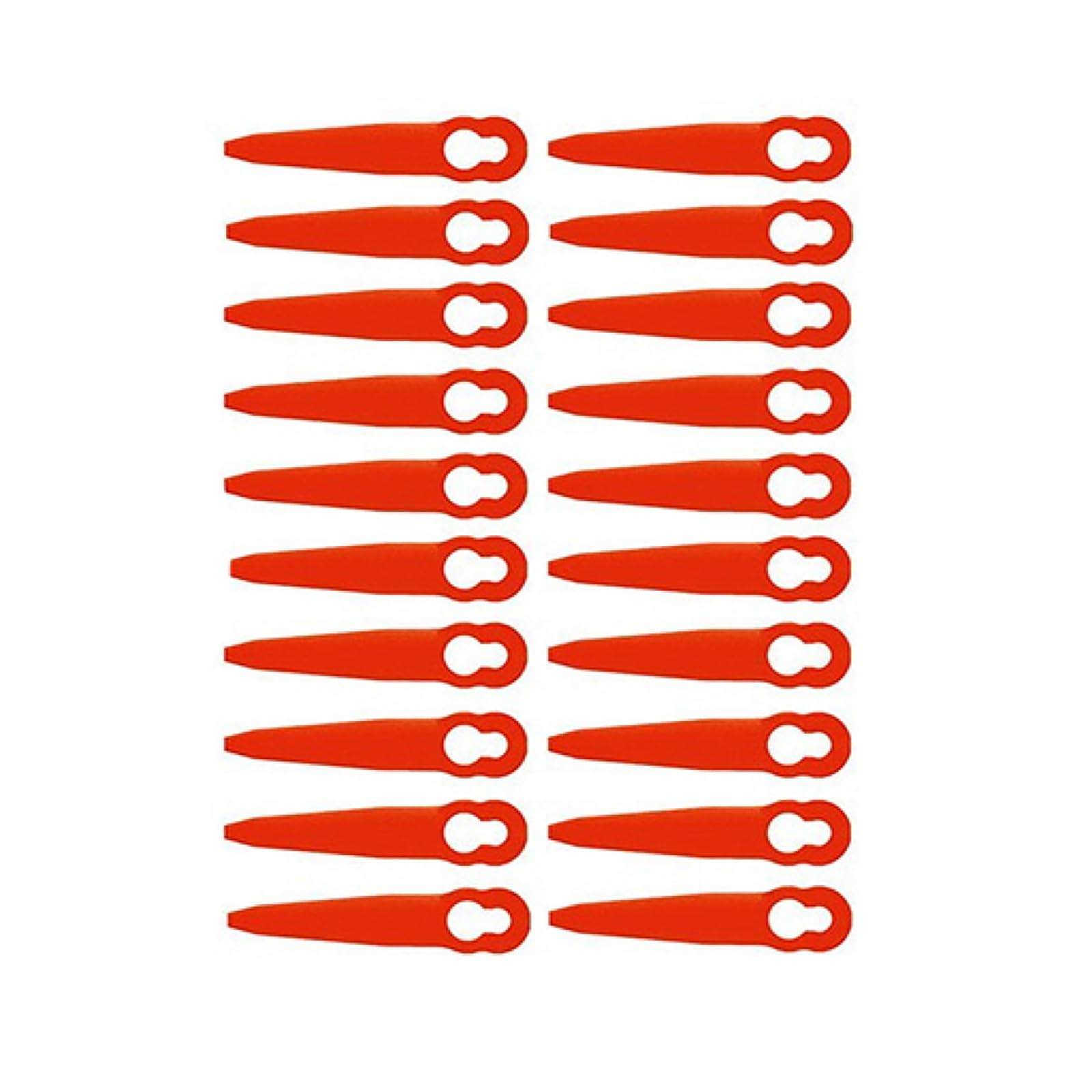 DAGIJIRD 20pcs Plastic Blades Replacement Parts for STIHL FSA 45 Cordless Strimmer Grass Trimmer Head Blades Grass Cutter Blades