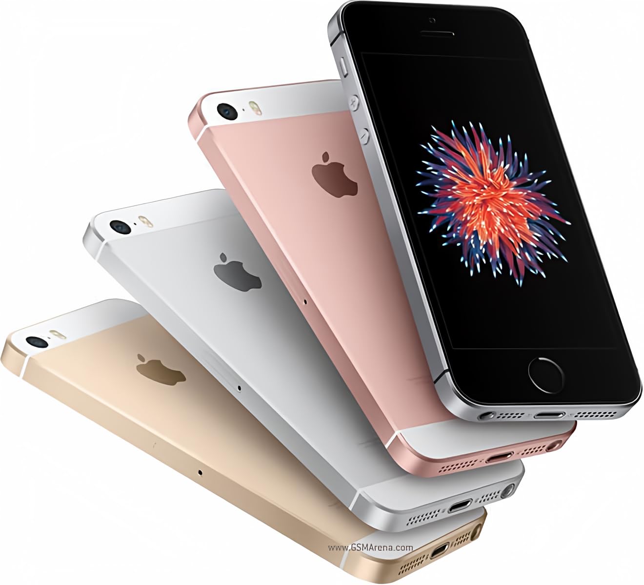 LEOM iPhone SE 1st Gen Fully Network Unlocked GSM/CDMA Smartphone 16GB, Used Good Phone Only (Gray)
