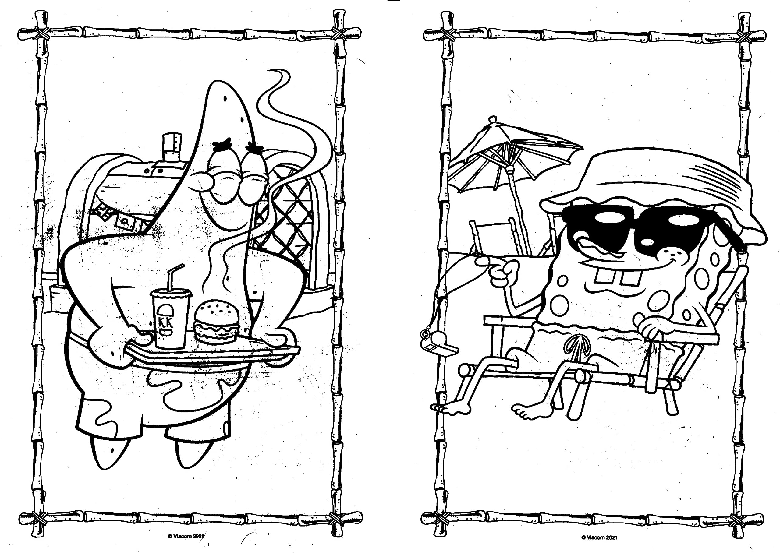 Spongebob Squarepants Coloring Book | Sponge Bob Coloring Books | Spongebob Jumbo Activity Book | Spongebob Book | Multicolor | (Cover May Vary) | Officially Licensed
