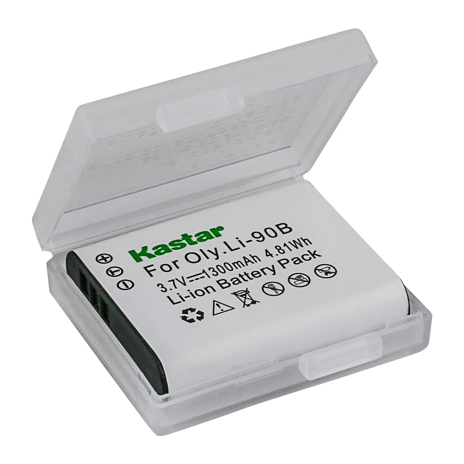Kastar 2-Pack Battery and LTD2 USB Charger Replacement for Ricoh DB-110 Battery, Ricoh GR III Digital Camera, Ricoh GR IIIx Digital Camera, Ricoh WG-6 Digital Camera, Ricoh G900 Digital Camera