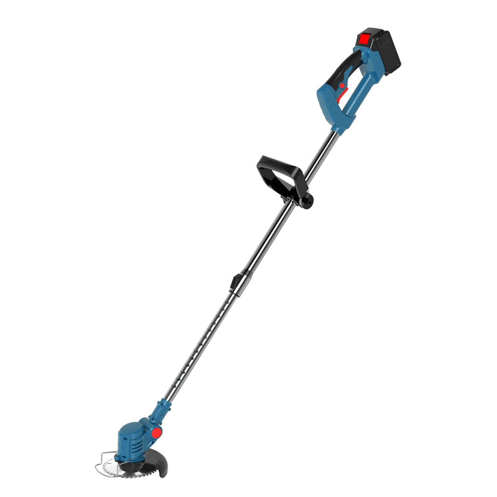 JNYB Cordless Grass Trimmer 24V Electric Grass Trimmer Lawn Edger with Li-ion Battery and Charger Telescopic String Trimmer Weed Grass Cutter Kit