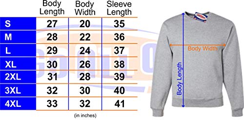 Go All Out Large Athletic Heather Adult Kansas City Vintage Sweatshirt Crewneck